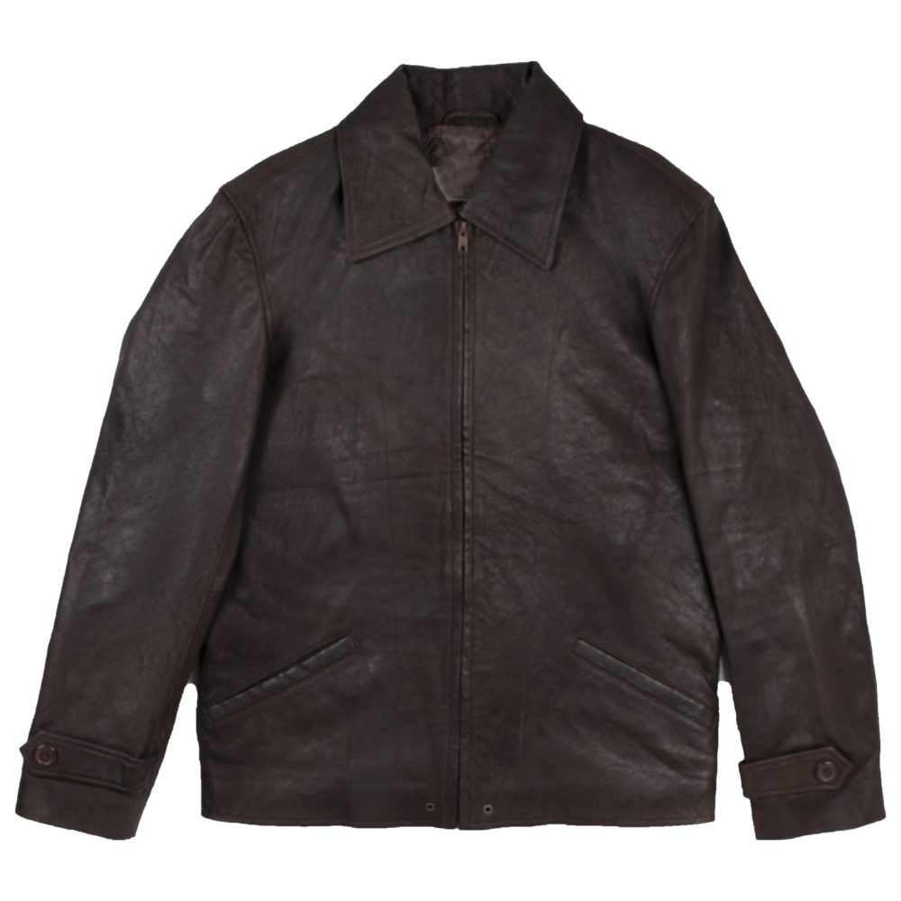 Men Brown Distressed Leather Jacket – Distressed Jackets